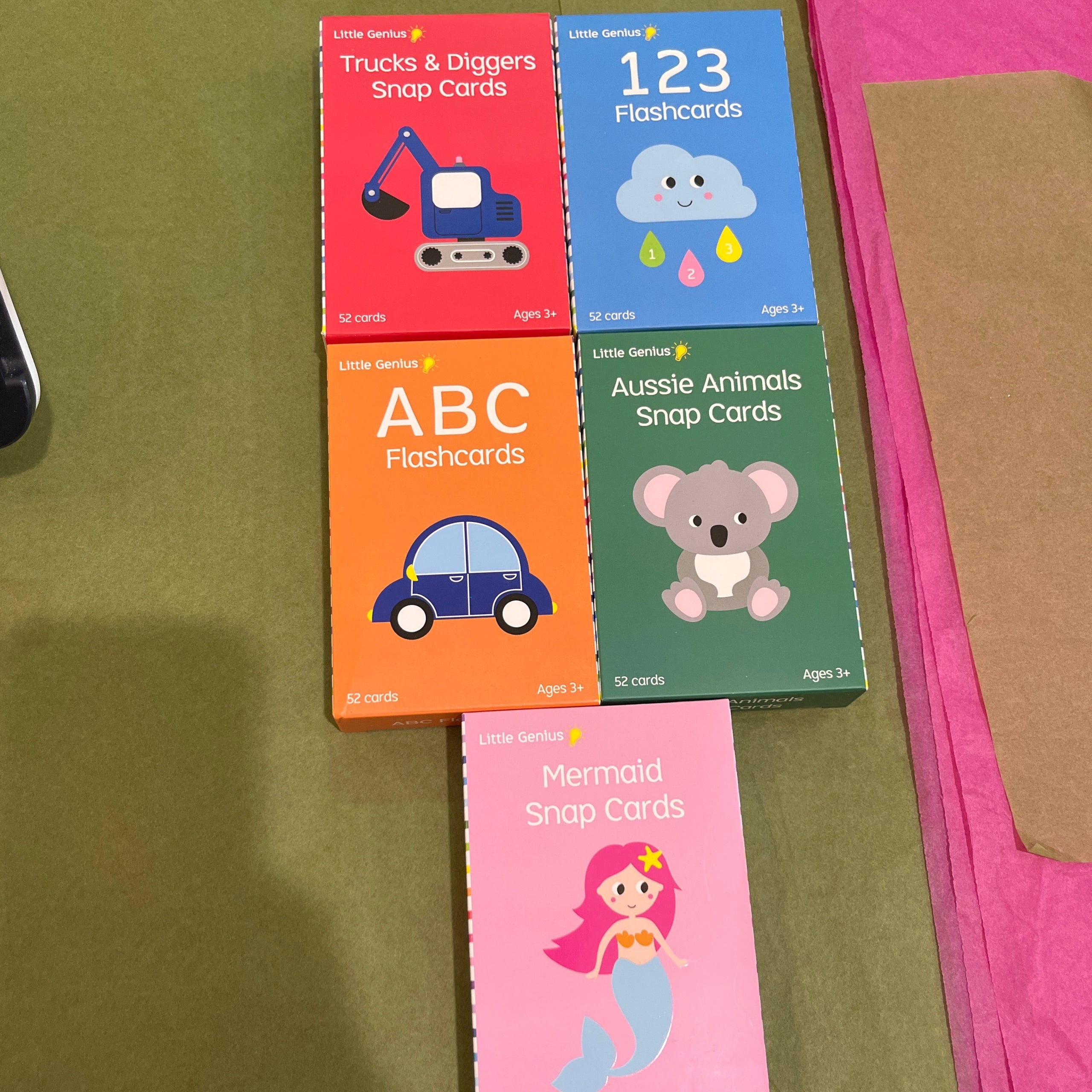 Little Genius flash cards | Brolly Little Genius flash cards | Brolly